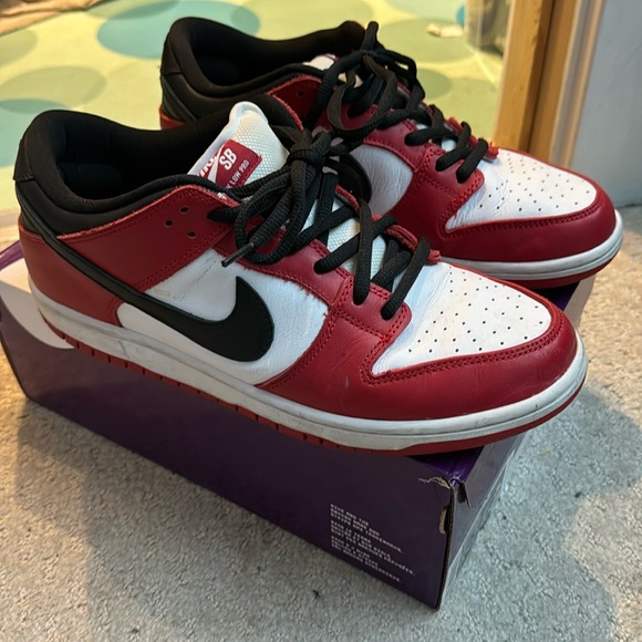 Nike | Shoes | Used Nike Sb Dunk Low Pro Jpack Chicago | Poshmark